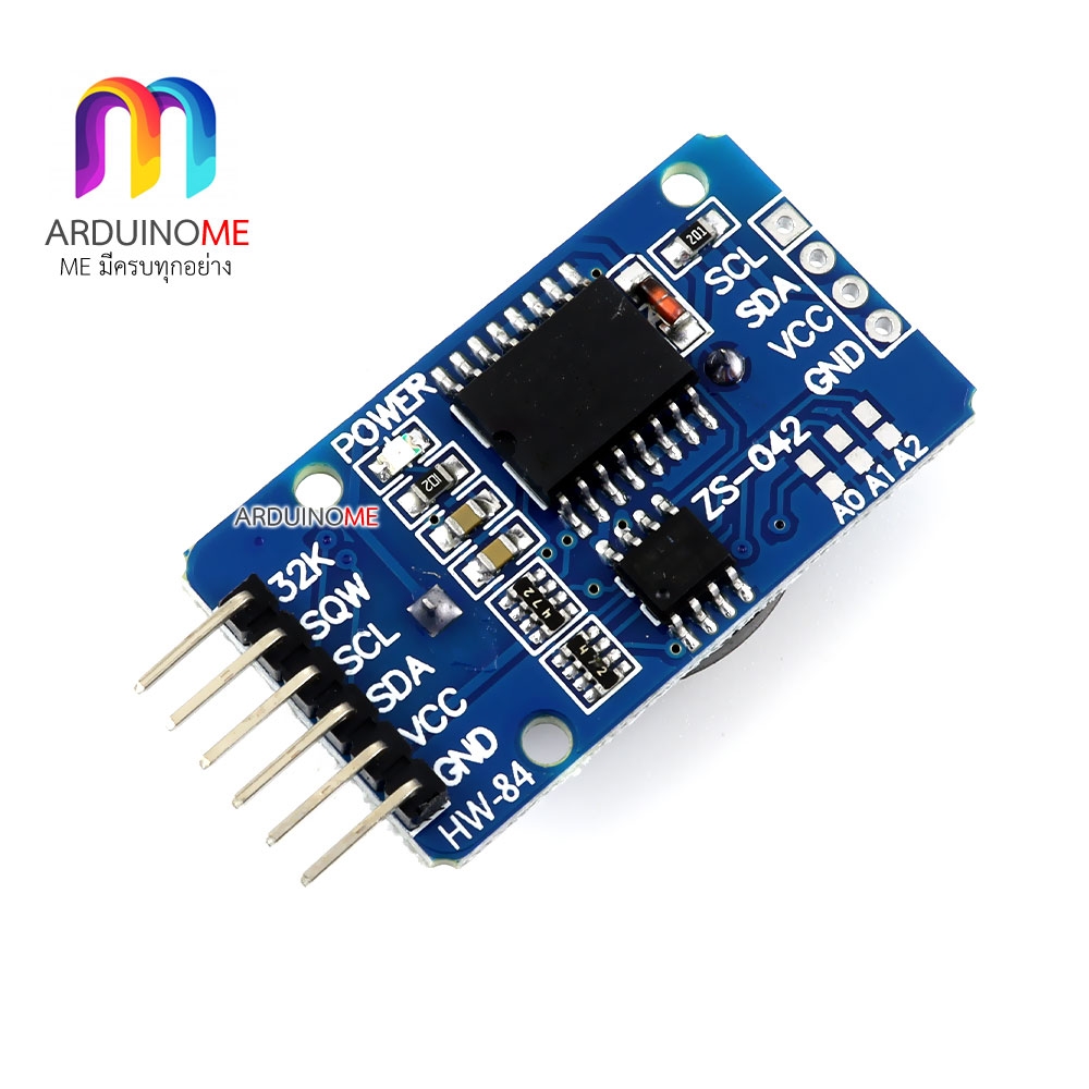 [ส่งด่วน] DS3231 Module โมดูลนาฬิกาและเซนเซอร์วัดอุณหภูมิ DS3231M ...
