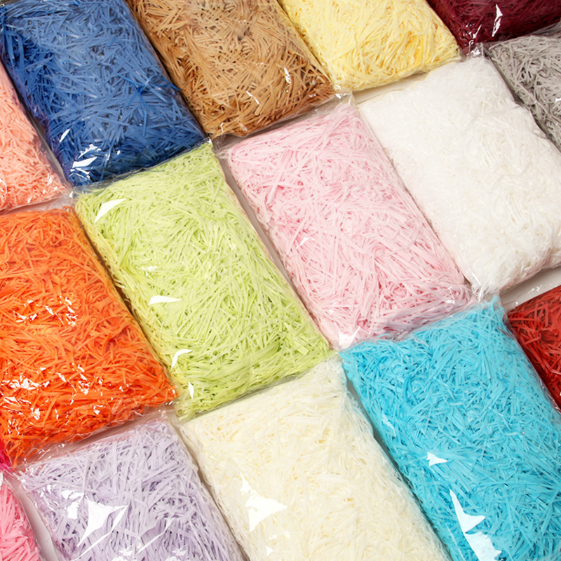 Paper Raffia Shredded Paper Decoration DIY Confetti Gift Box Filling ...
