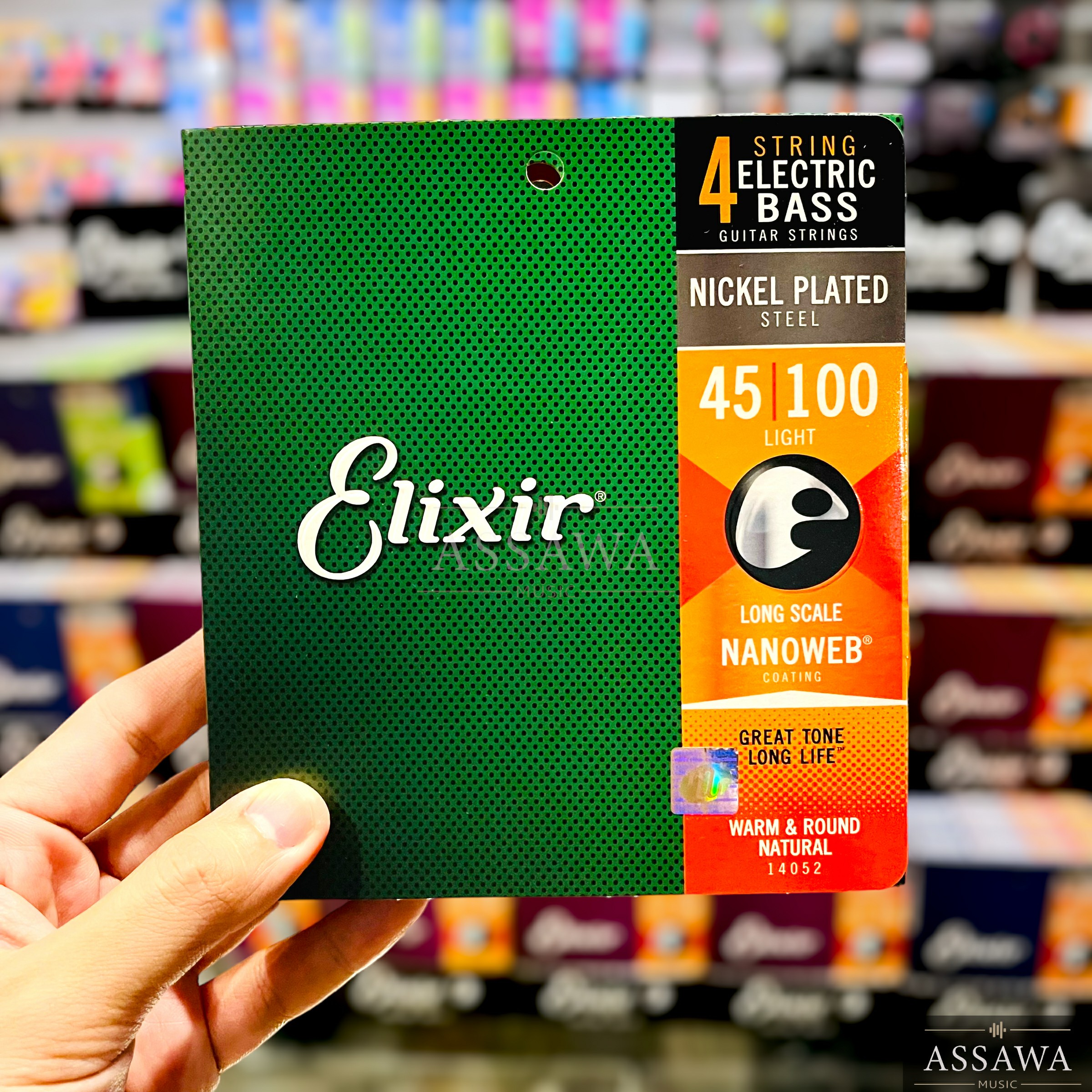 Elixir สายเบส 4 สาย 5 สาย เคลือบกันสนิม ของแท้ Electric Bass String ...