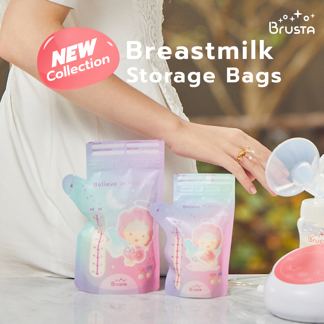 Brusta ถุงเก็บน้ำนมแม่ นางฟ้าดาร์ลิ้ง 5ออนซ์ 35ใบ 8ออนซ์ 30ใบ ถุงเก็บนม ถุงเก็บนมแม่ ถุงเก็บ ...
