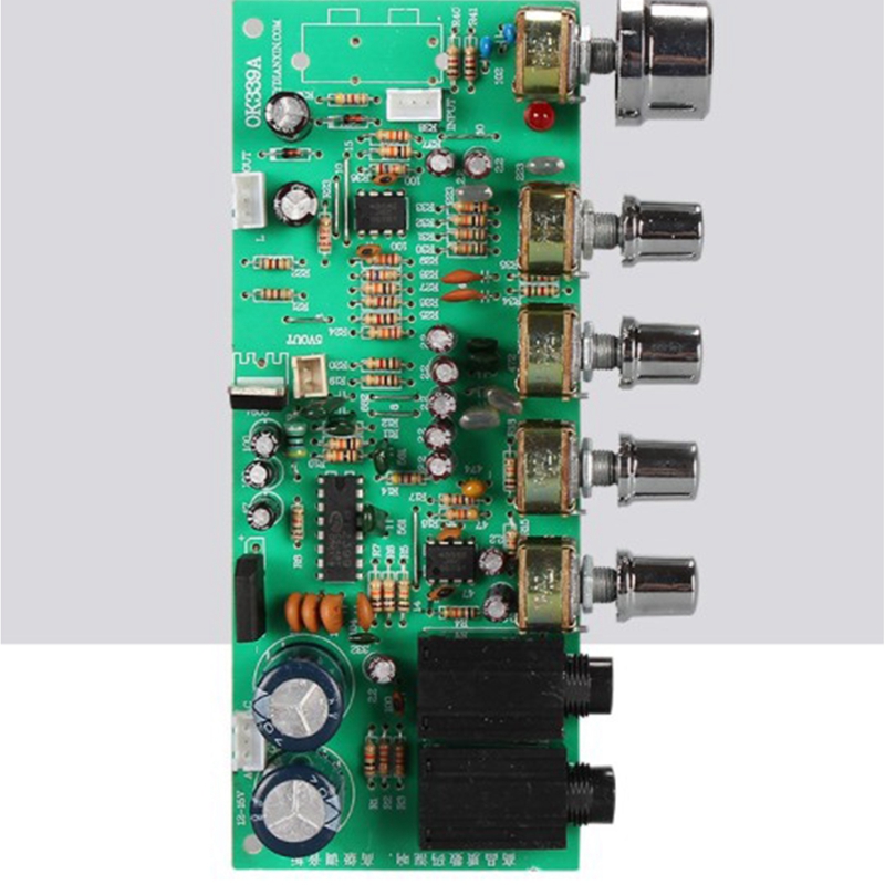 Digital Microphone Amplifier Tone Board PT2399 Karaoke Reverb ...