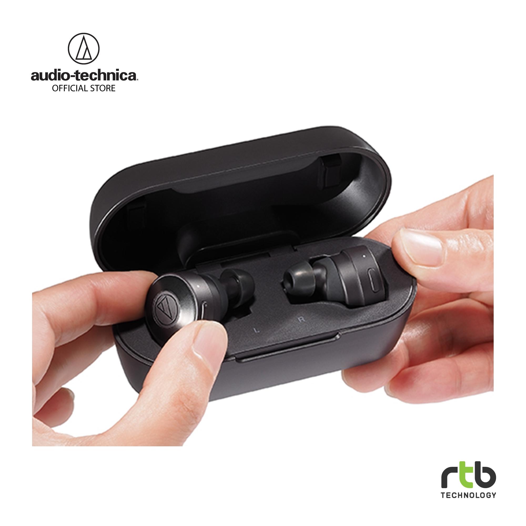 Audio Technica Lifestyle หูฟังไร้สาย รุ่น ATH CKS5TW - Black - Audio Technica - ThaiPick