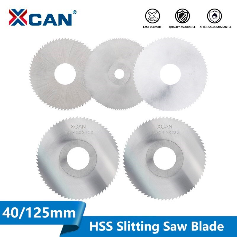 XCAN Slitting Slotting Saw Blade HSS Circular Saw Blade Milling Cutter ...
