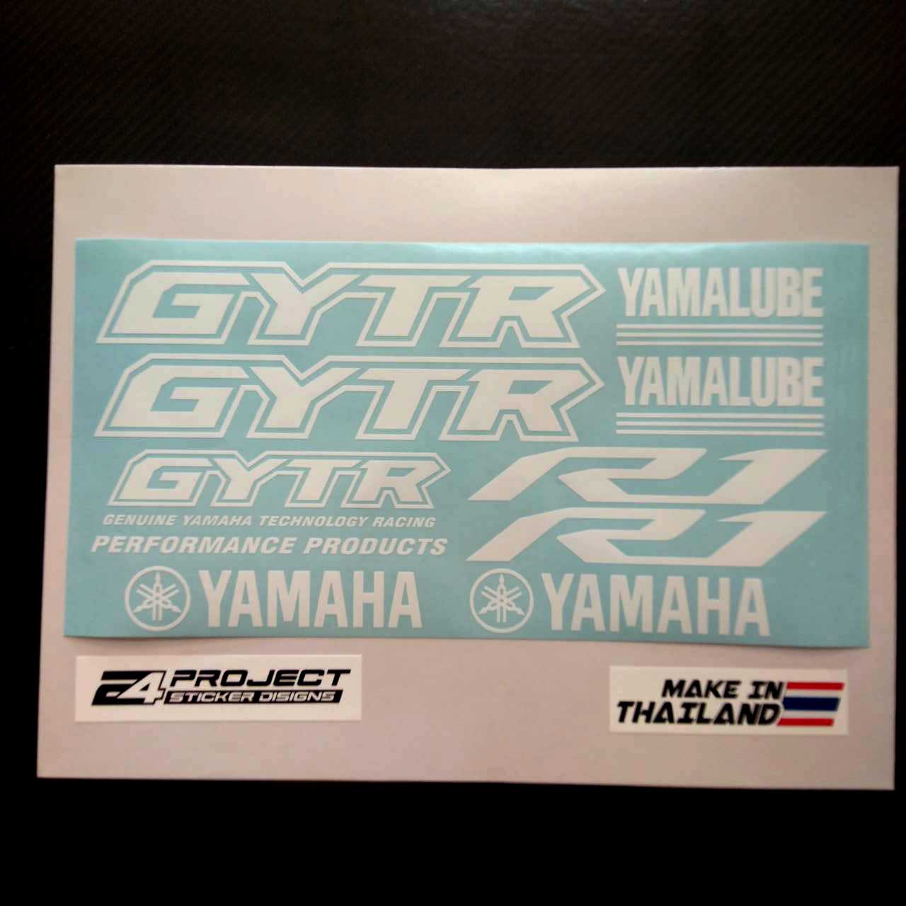 สติ๊กเกอร์ GYTR YAMAHA R1 Set - 24Project STICKER - ThaiPick