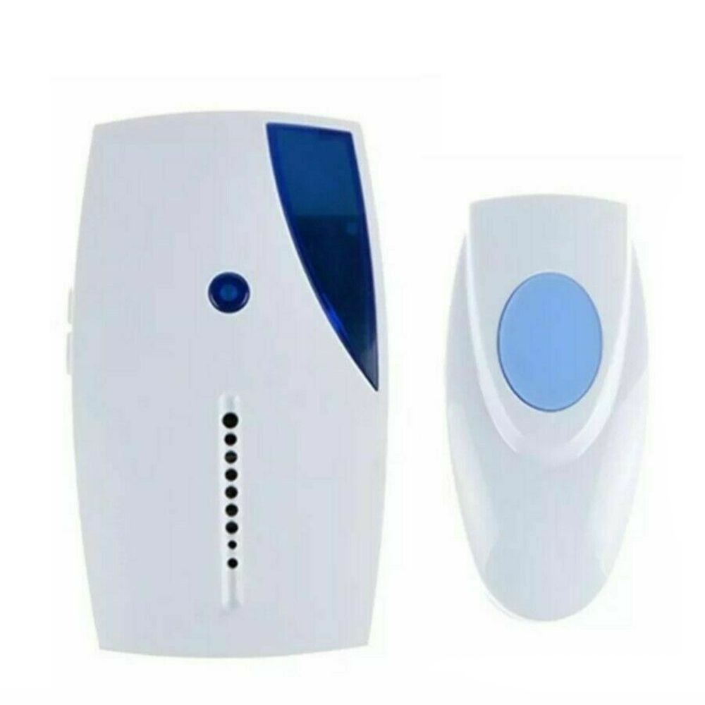 BGTDWU Portable LED 32 Chime Cordless Musical Doorbell 100m Range ...