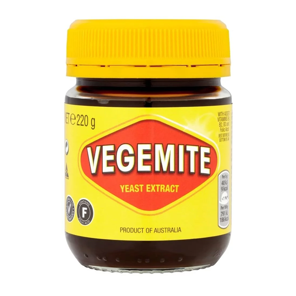 Vegemite Yeast Extract Kraft 220g Jar สเปรดขนมปัง สเปรดทาขนมปัง เวจจีไม ...