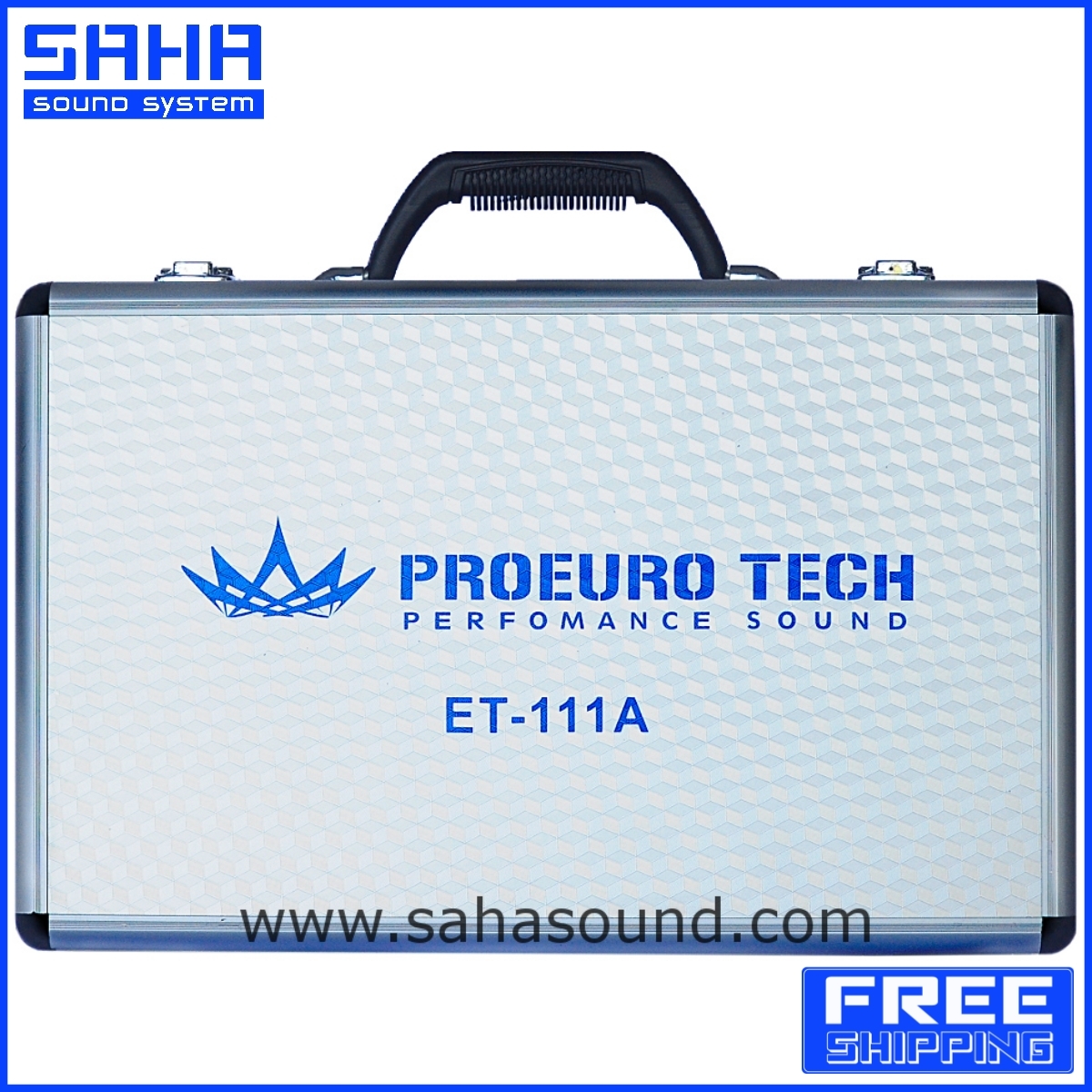 ส่งฟรี PRO EUROTECH ET-111A (UHF) ไมโครโฟนไร้สาย ไมค์ลอย - ถือคู่ เสาหน้า (ด้ามอลูฯ) ความถี่ใหม่ ...