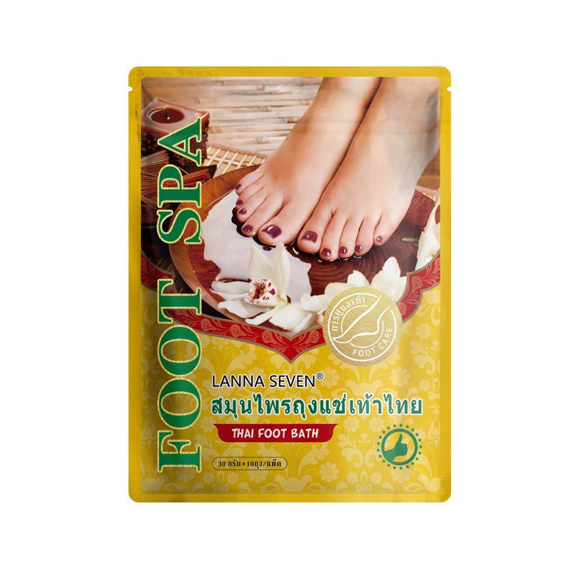 （HOT）【 มีป้ายภาษาจีน 】 ประเทศไทย LANNA SEVEN ถุงแช่เท้าล้านนา | Lazada.co.th