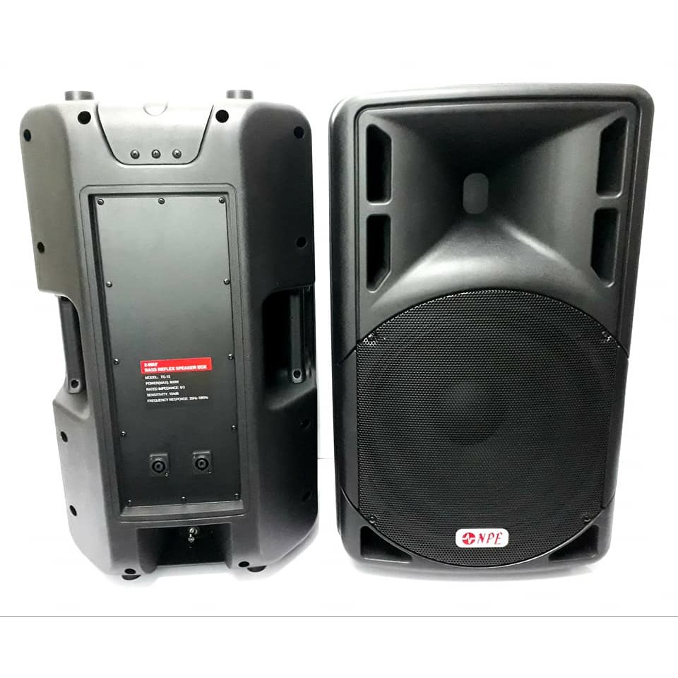 ราคาถูก พร้อมส่ง LOUDSPEAKER ตู้ลำโพง NPE รุ่น : TG-15 ใบเดียว ( ต้อง ...