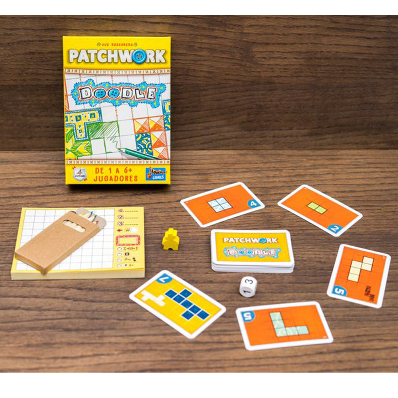 Patchwork Doodle - Board Game - บอร์ดเกม - Board at Home Board Game Store - ThaiPick