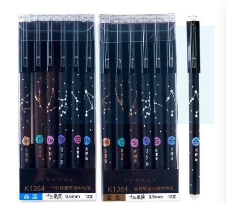 N019 ปากกา ปากกาลบได้ สีน้ำเงิน สีดำ 0.5 มม - noey sells everything ...