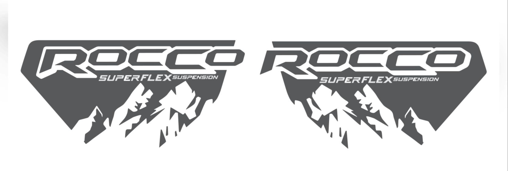 Rocco superflex suspension สติ๊กเกอร์ฝาท้ายกระบะToyota Revo Rocco 2022 ...