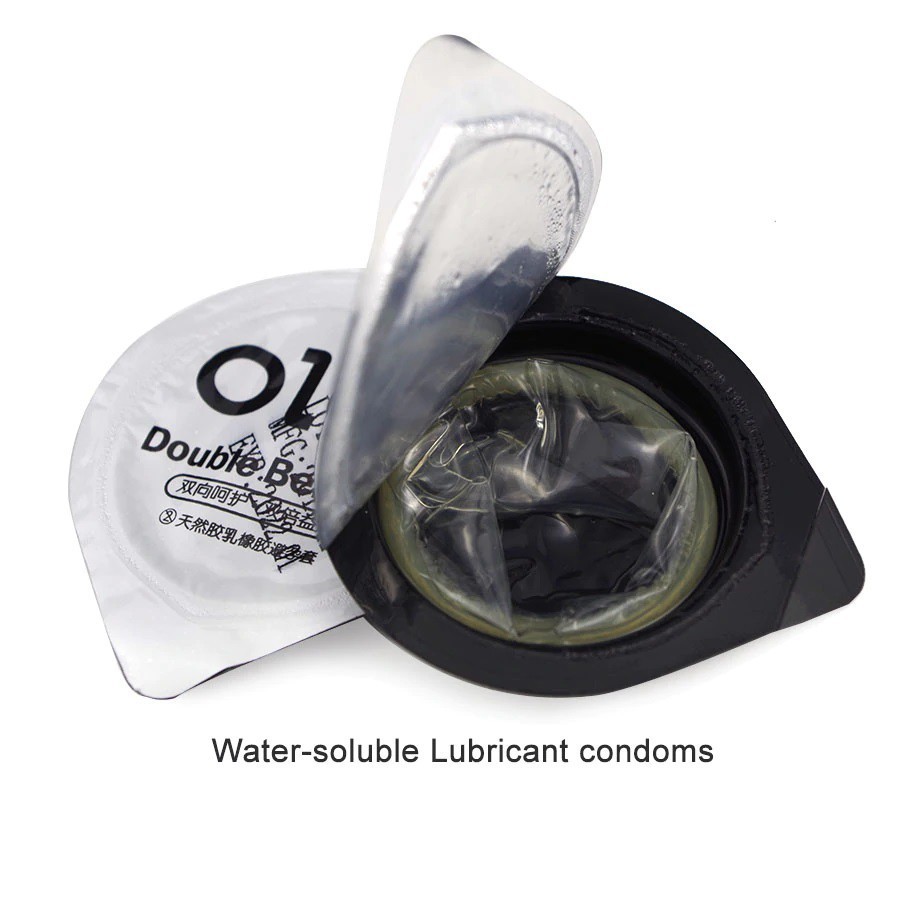 ไม่ระบุชื่อสินค้าหน้ากล่อง1กล่อง10ชิ้นถุงยางอนามัยแบบขรุขะ ขนาด49-54มม ...