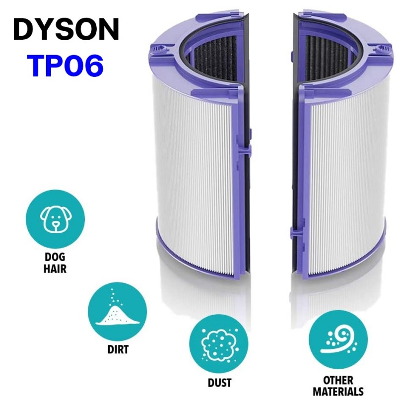 HEPACarbon ของแท้ สำหรับ แผ่นกรอง ไส้กรอง dyson tp07 tp09 tp06 hp06 hp07 hp09 ph01 ph02 filter ...
