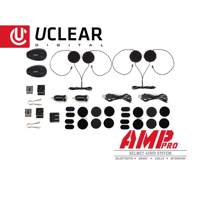 บลูทูธติดหมวกกันน็อค UCLEAR AMP PRO - BobbySherwood - ThaiPick