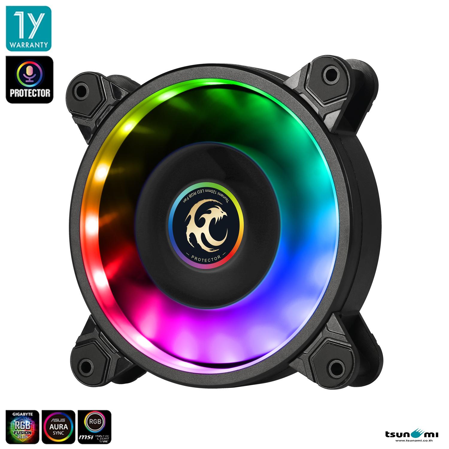 (Additional Package) Tsunami Protector 1263 (ARGB Ready)BLACK 12CM ...