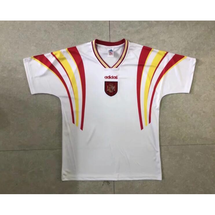 New Arrival Final 2010 Spain Retro Soccer Jerseys 1996 1994 - Olive ...