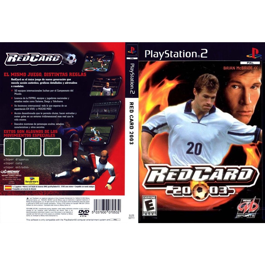 แผ่นเกมส์ PS2 RedCard 2003 คุณภาพ ส่งไว | Lazada.co.th