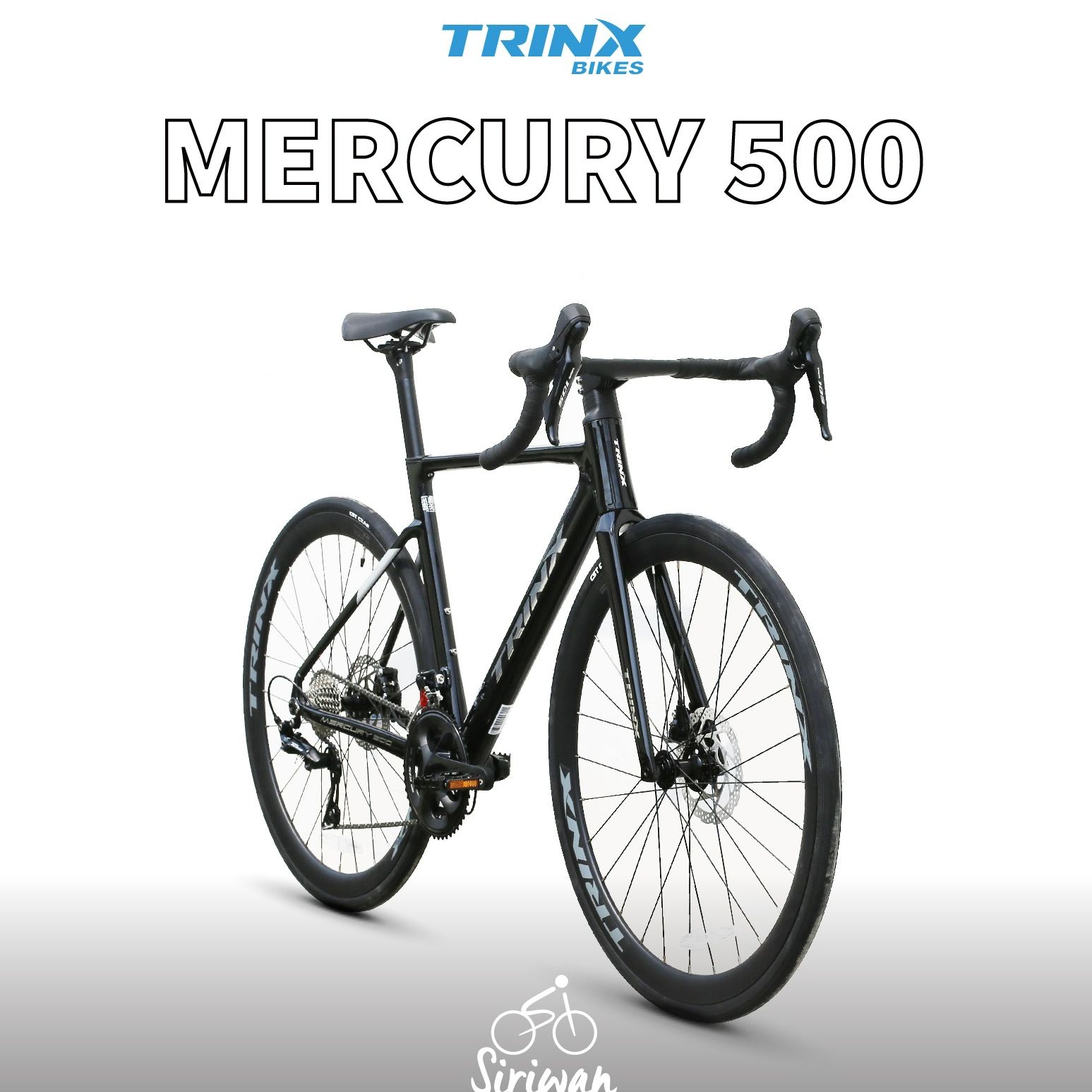 new 2024 TRINX Mercury 500 เสือหมอบเฟรมอลูมิเนียม Shimano 105 Disc ...