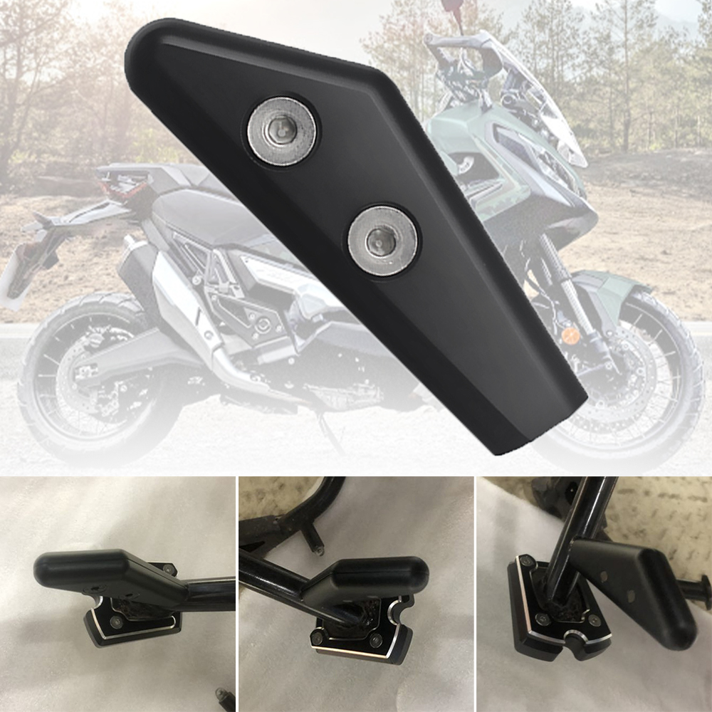 REALZION Motorcycle Accessories Side stand Stand footrest Extension ...