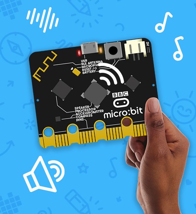 วิทยาการคำนวณ Makecode Coding microbit v2.0 แถม รางถ่าน สายซิ้งค์ เคสซิลิโคน ไมโครบิต v2 เขียน ...