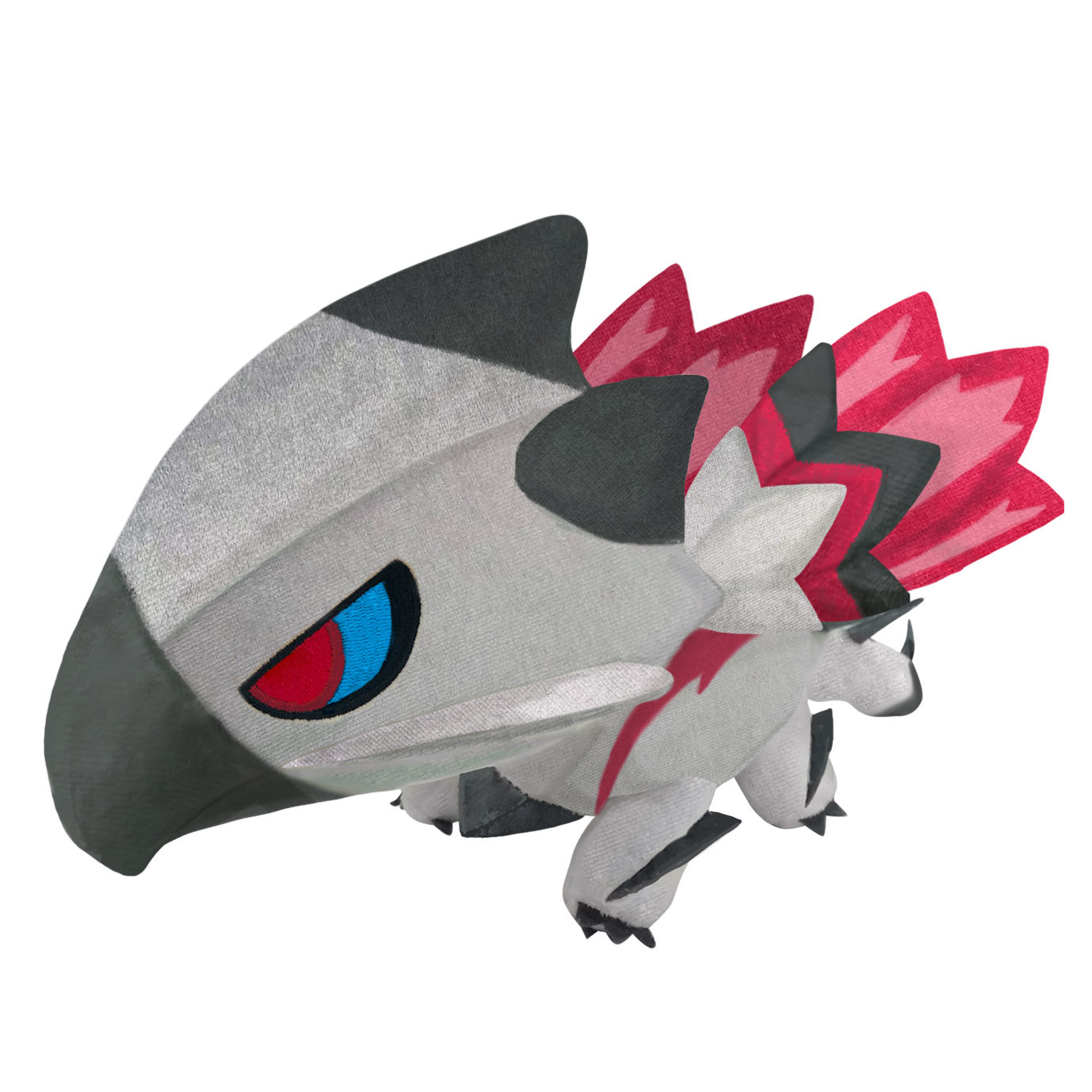 Capcom : Monster Hunter Rise Chibi - Plush Crimson Glow Valstrax - Nadz ...