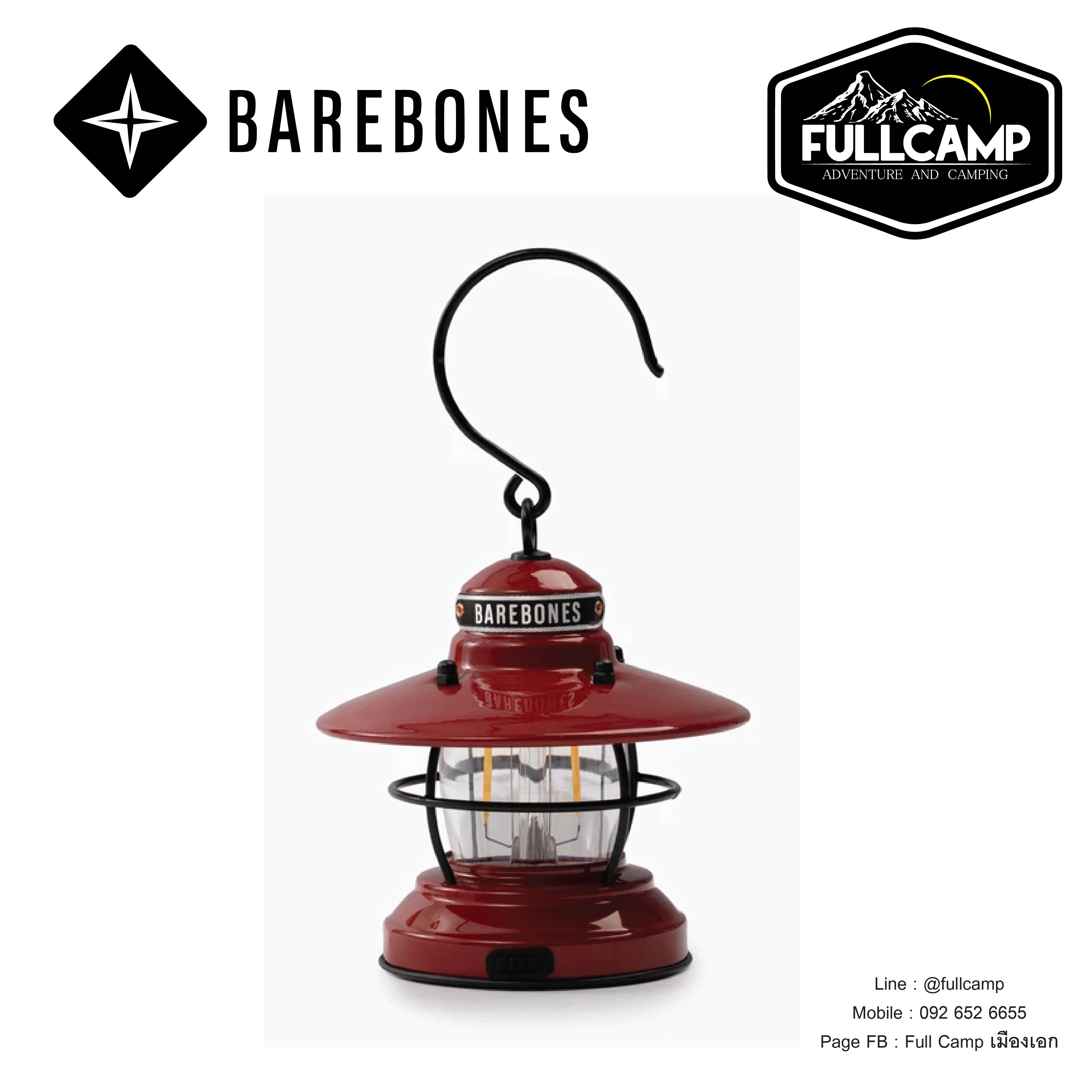 Barebones Mini Edison Red - Full Camp - ThaiPick