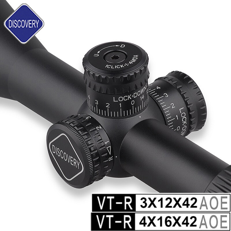 ORIGINAL Discovery กล้องติดปืนยาว VT-R 4-16x42 AOE VT-R 3-12x42 AOE ...