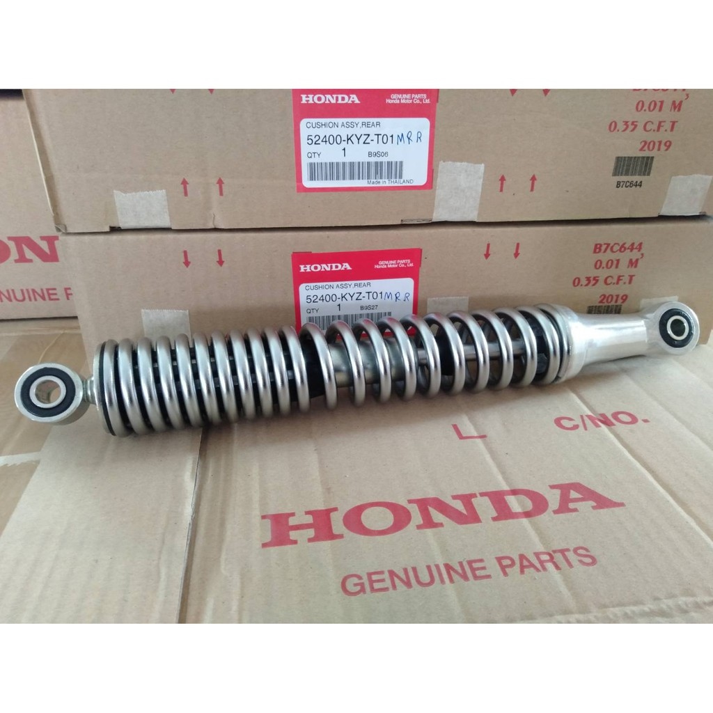 โช้คหลัง ของแท้เบิกศูนย์ honda สีชุบ wave125i ปลาวาฬ เวฟ125i 335มิล ...