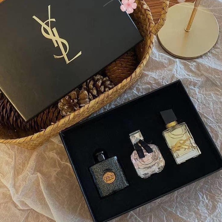 "น้ำหอมแท้" น้ำหอมเซ็ท YSL Limited Perfume Set Freedom Water Black ...
