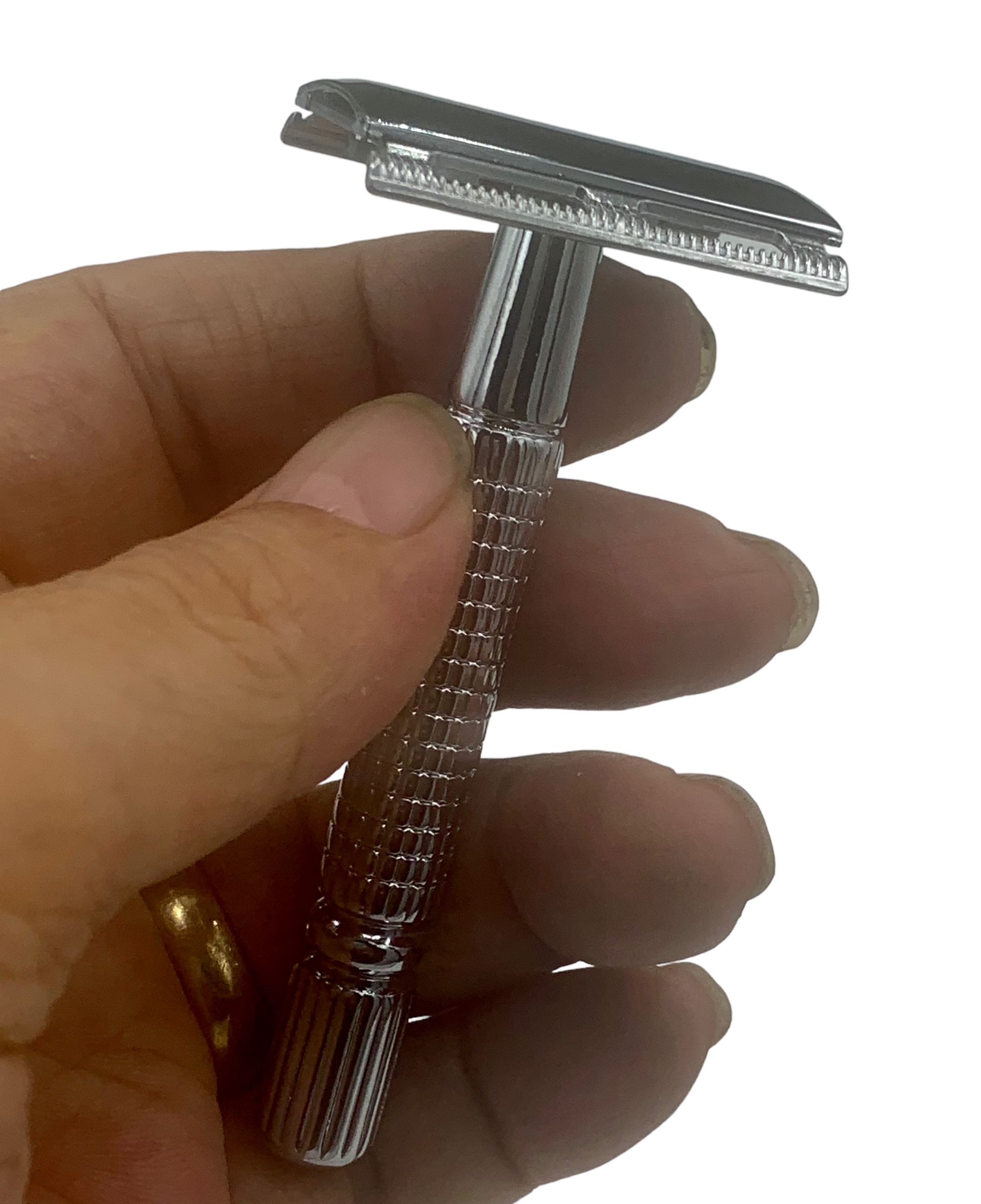 Whitebeard's Chrome Double Edge Classic Steel Safety Razor | Lazada.co.th