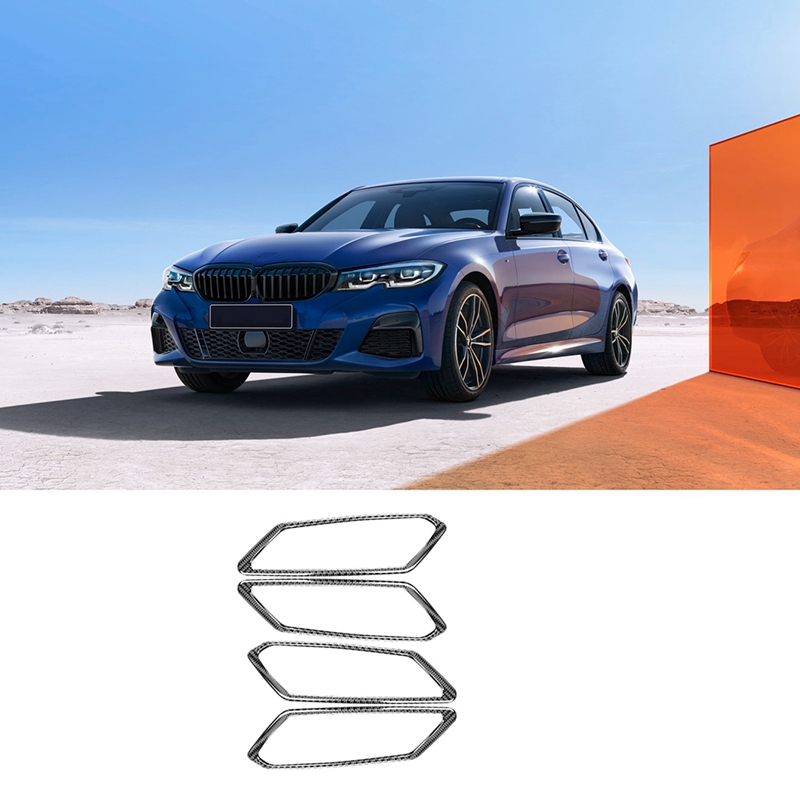 Carbon Fiber Inner Door Handle Frame Trim for BMW 3 Series G20 2020 ...