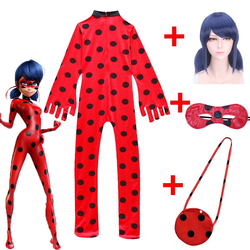 miraculous ladybug ชุดคอสเพลย์แมวดําสําหรับเด็กผู้ใหญ่เหมาะกับงาน ...