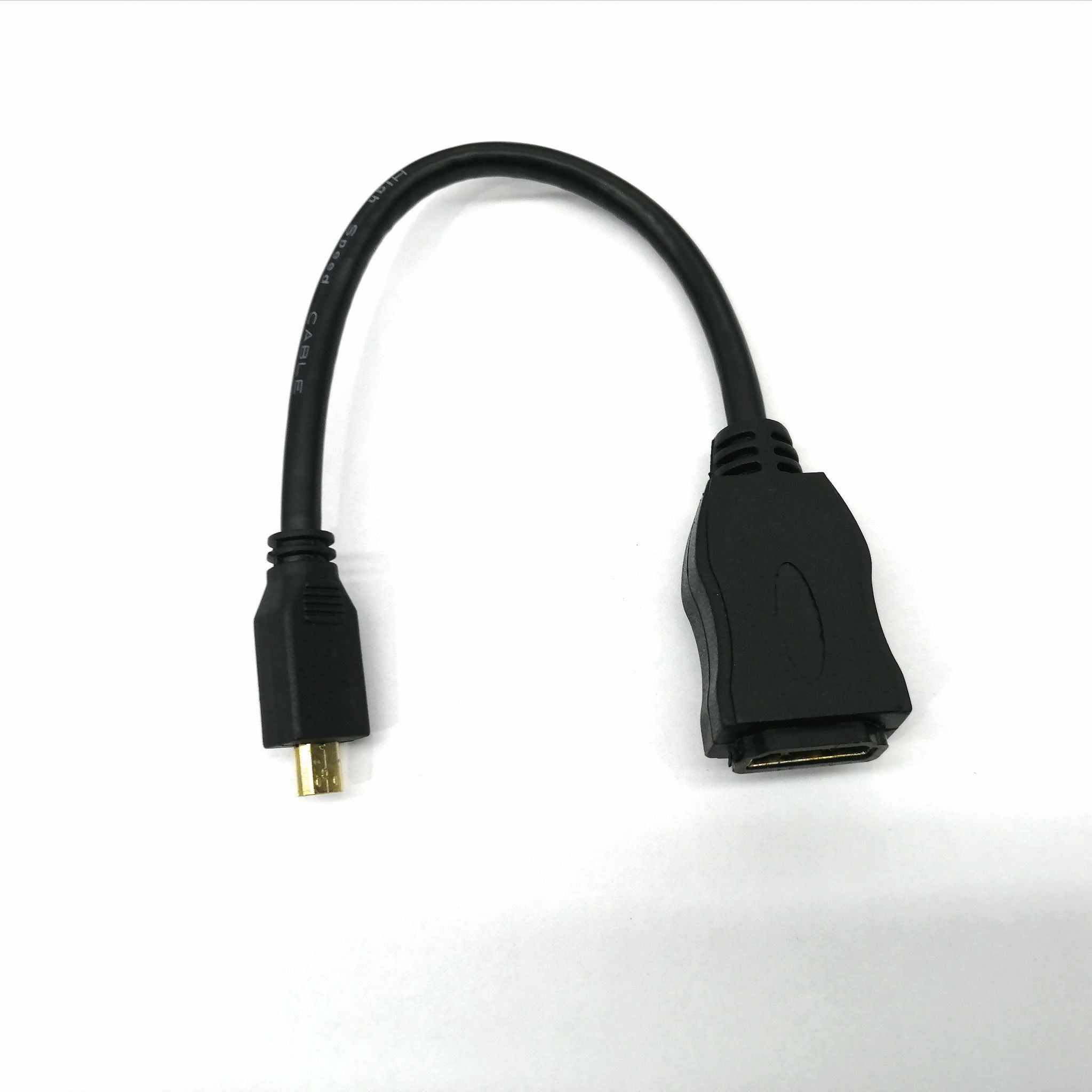 สายแปลงสัญญาณภาพ Micro HDMI Cable สาย Micro M hdmi to hdmi FM ยาว 20cm ...