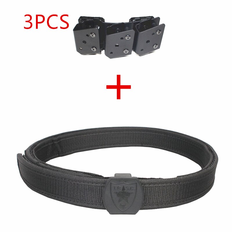 IPSC USPSA IDPA Competition High Speed Shooting Inner & Outer Belt w/ 3 ...