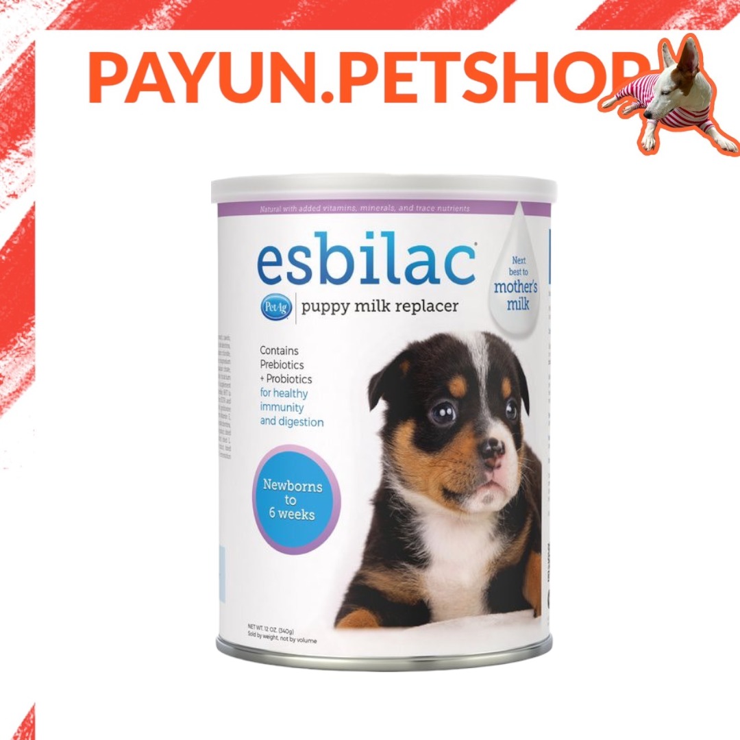 Esbilac puppy Milk Replacer340g. (EXP.042025) นมผงสำหรับสุนัข - payun ...
