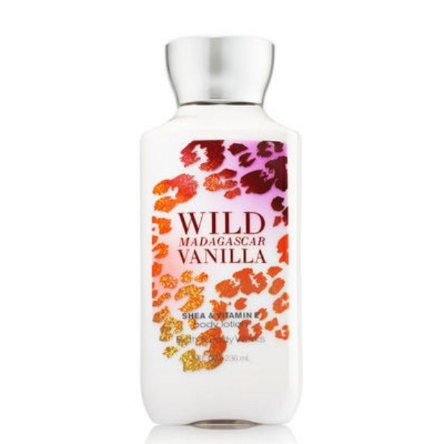 Bath and Body Works WILD Madagascar Vanilla Body Lotion 236ml.โลชั่นทาผิวผสมน้ำหอม - preedashop ...