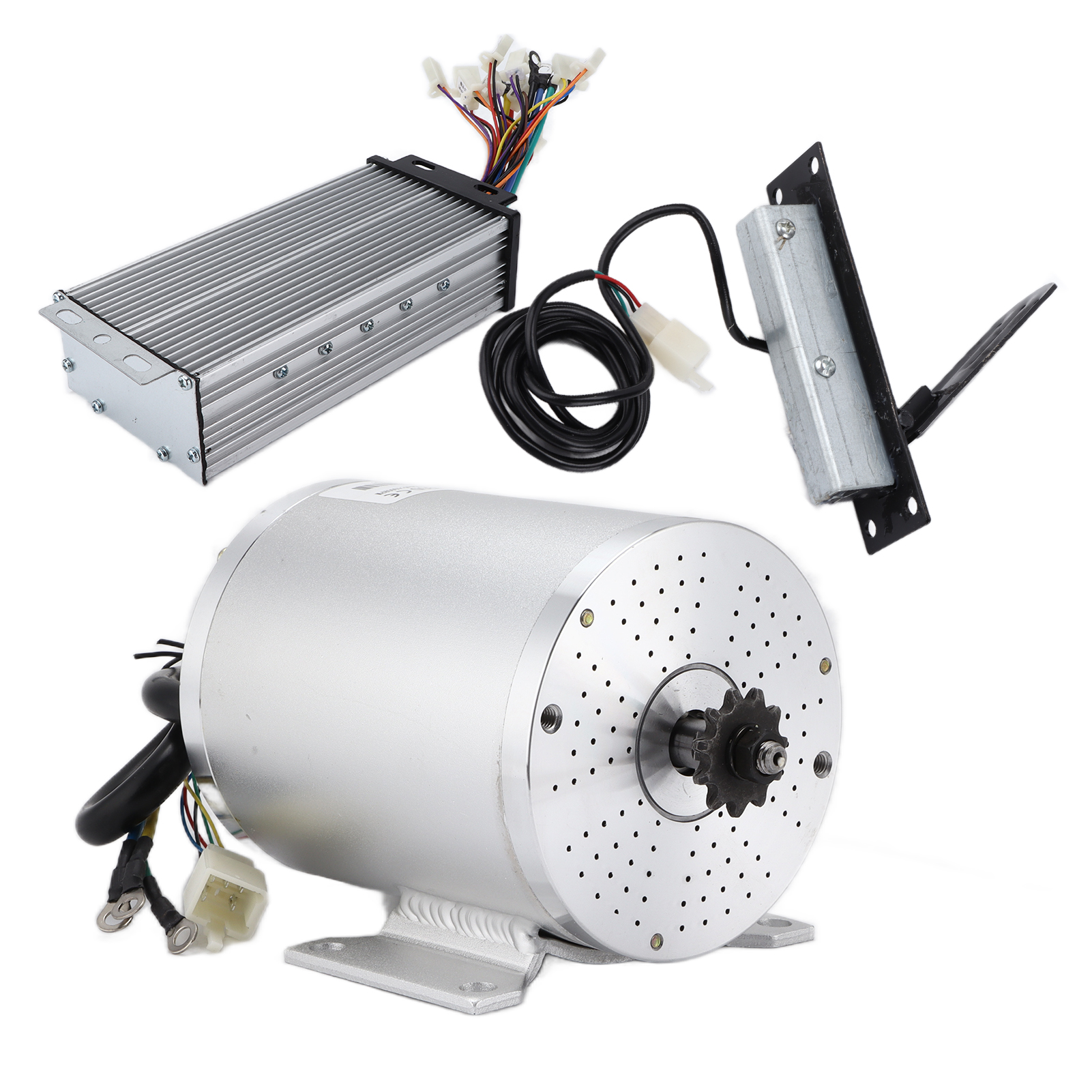 48V 2000W DC Brushless Motor Kit Controller Accelerator Pedal พลังงาน ...