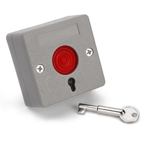 Panic Push Button With Key Reset ปุ่มกดปลุกฉุกเฉิน คีย์รีเซ็ตปุ่มตกใจสี ...