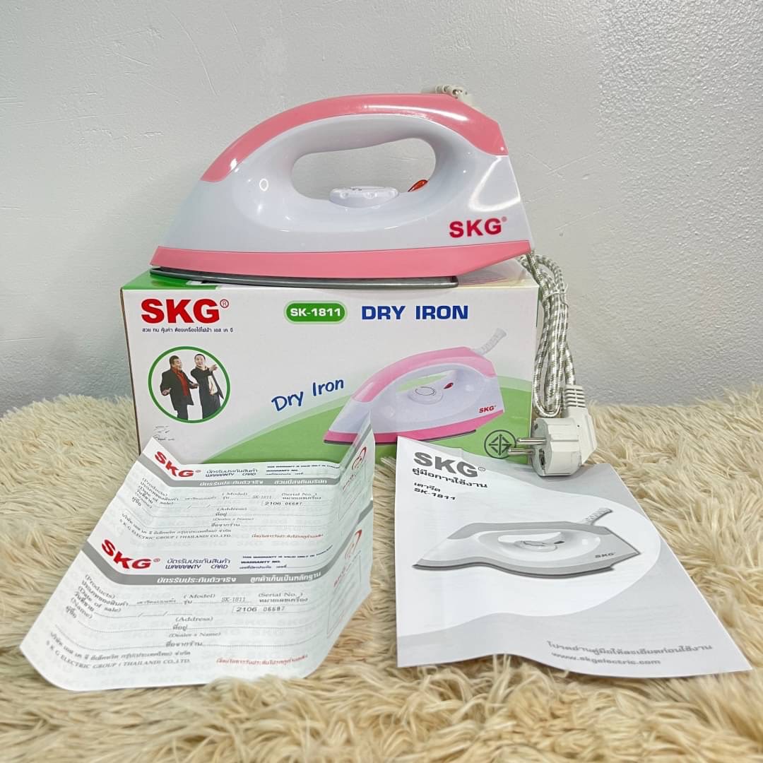 เตารีด SKG รุ่น sk-1811 กำลังไฟ 1200 วัตต์ รีดผ้าเรียบ และช่วยรักษาเนื้อผ้า สามารถหมุนปรับระดับ ...