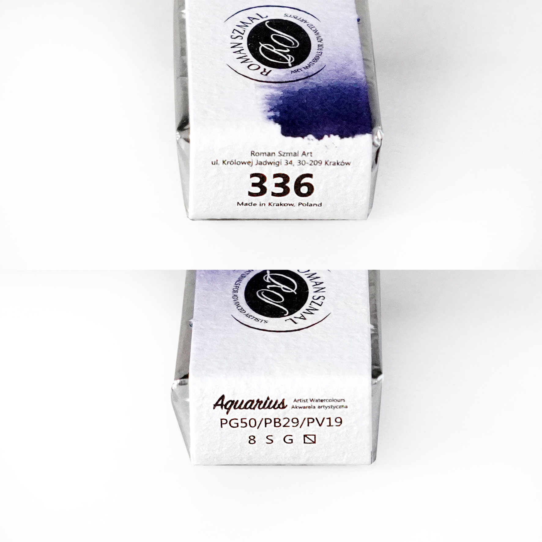 FOLIO ART : Roman Szmal Single เบอร์ 336 Shadow violet สีน้ำสีสดใส เกรด ...