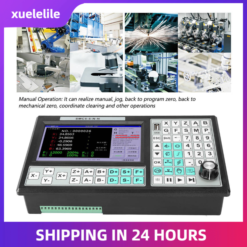Cnc 5 Axis Offline Motion 5 Axis Motion Controller Controller Replace Mach3 500khz Usb Motion