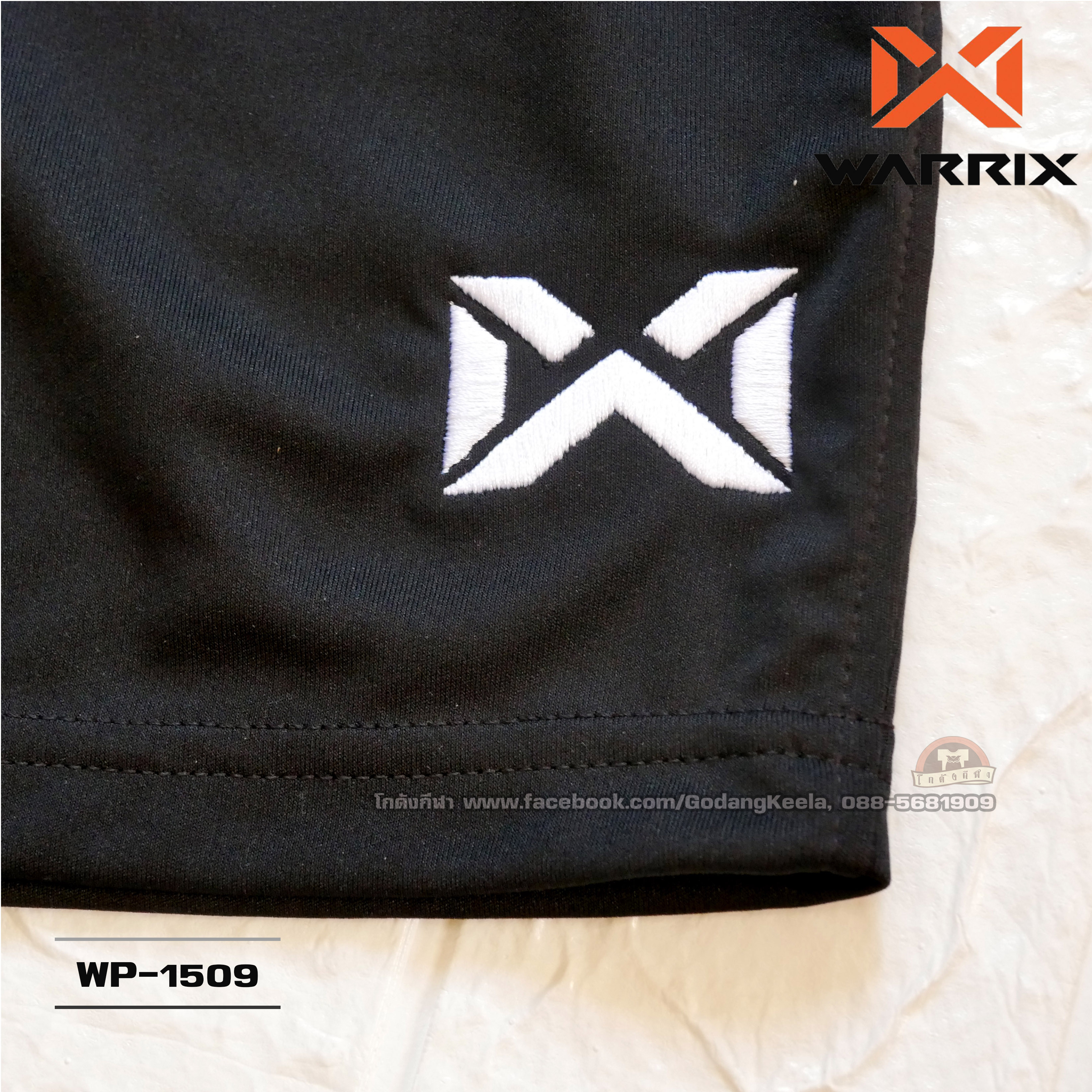 WARRIX กางเกงกีฬา กางเกงฟุตบอล WP-1509 สีดำ (AW) วาริกซ์ วอริกซ์ ของแท้ 100% - Godangkeela ...