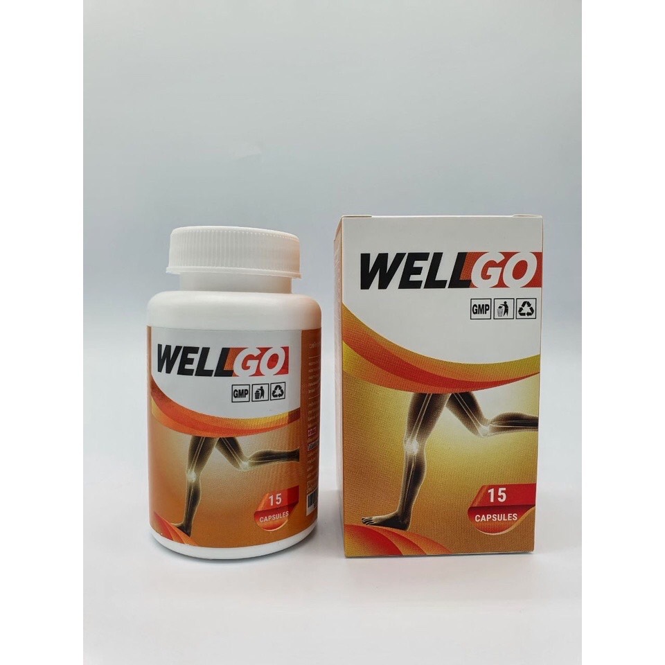 ส่งฟรี WELLGO ผลิตภัณฑ์เสริมอาหาร กระดูก 1 กล่องมี 15 แคปซูน ...