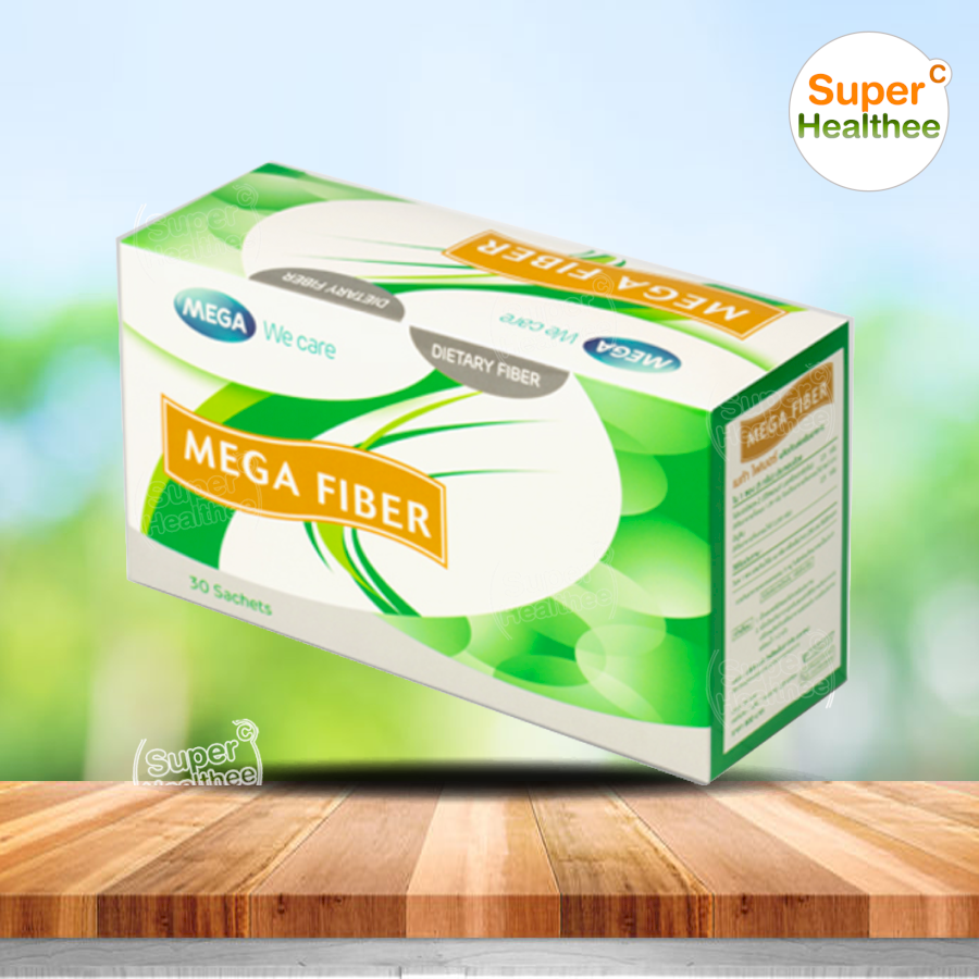 Mega we care fiber 30 ซอง เมก้า วีแคร์ ไฟเบอร์ | Lazada.co.th