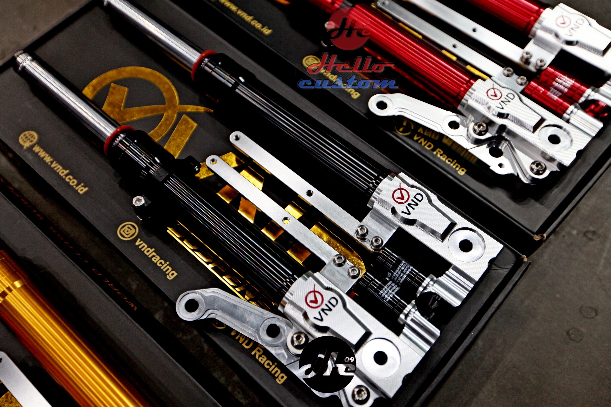 โช้คหน้าแต่ง VND Front Shock Click 125i - 150i 2018 - 2023 / Nmax ...