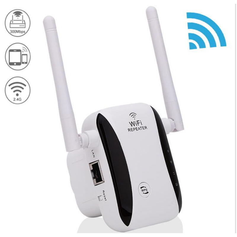 สัญญาณ WiFi Booster Router Extender 300Mbs เมตรเครื่องขยายเสียงขนาดเล็ก ...
