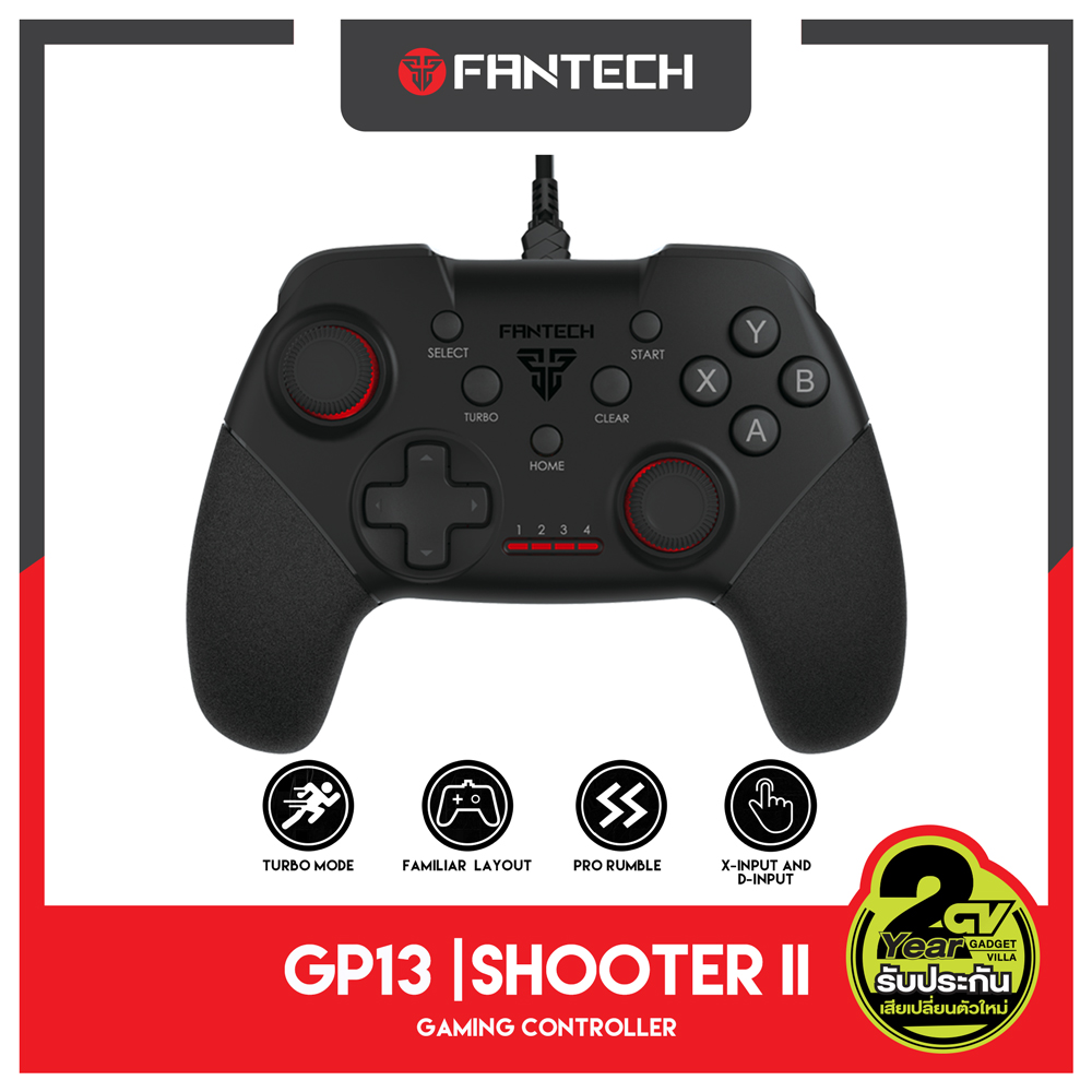 FANTECH GP13 SHOOTER II Gaming Controller น้ำหนักเบา ระบบ X-input มา ...