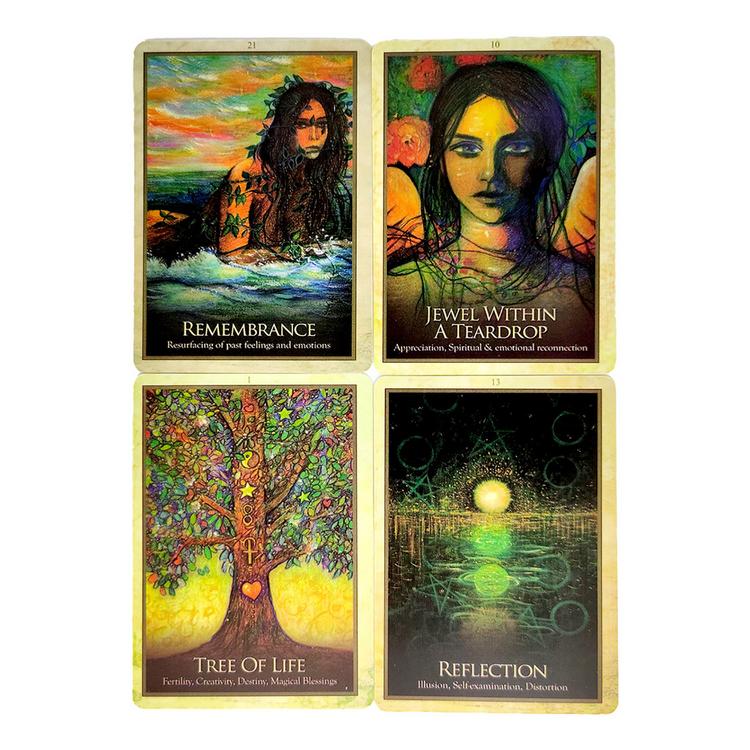 Gaia Oracle Cards Full English Playing Tarot Cards Game for Party ...