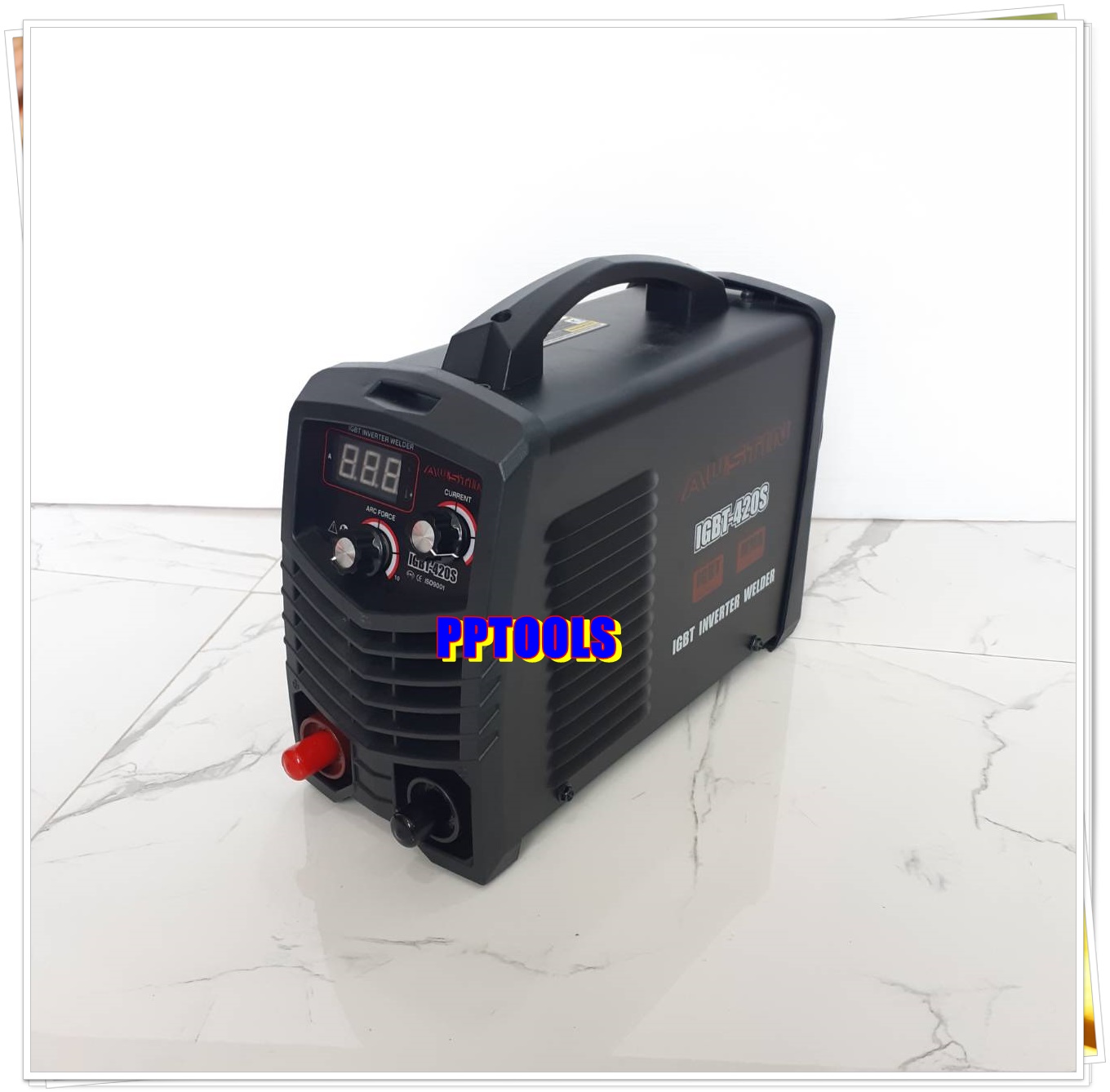 ตู้เชื่อมอินเวอร์เตอร์ พร้อมกระเป๋าเก็บAUSTIN IGBT-420S ระบบ Arc Force ...